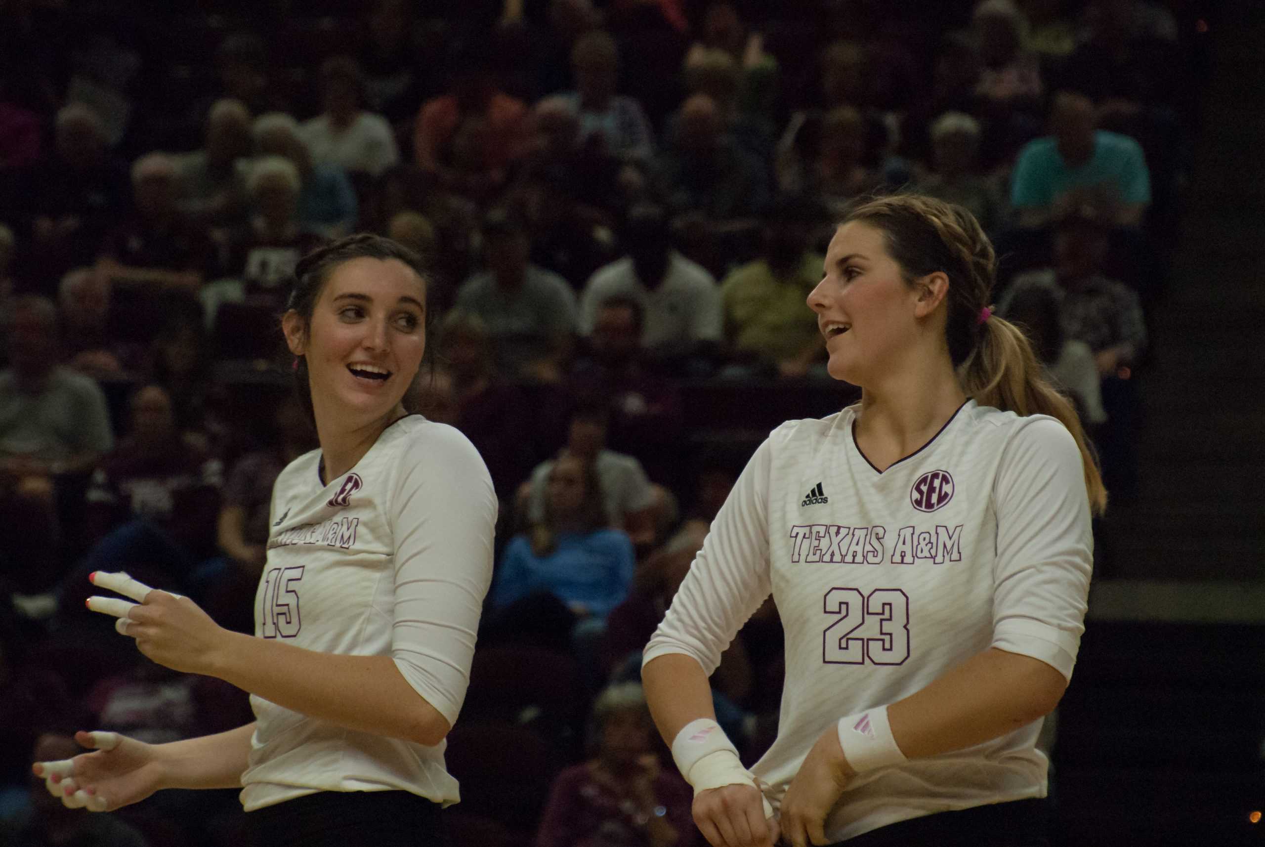 Stephanie Aiple to skip senior volleyball season – The Battalion