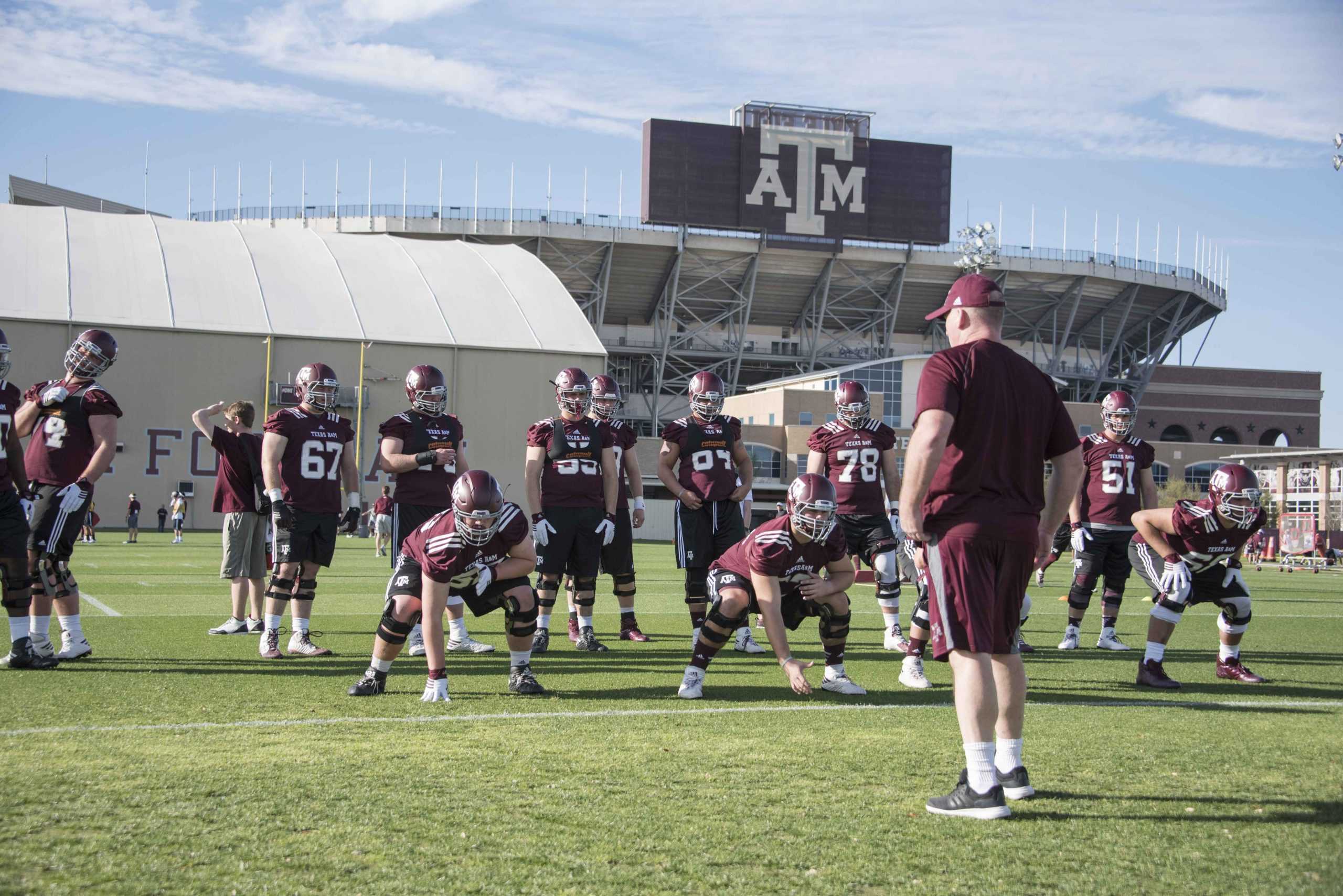Aggies still piecing together entire O-Line ahead of UCLA – The Battalion