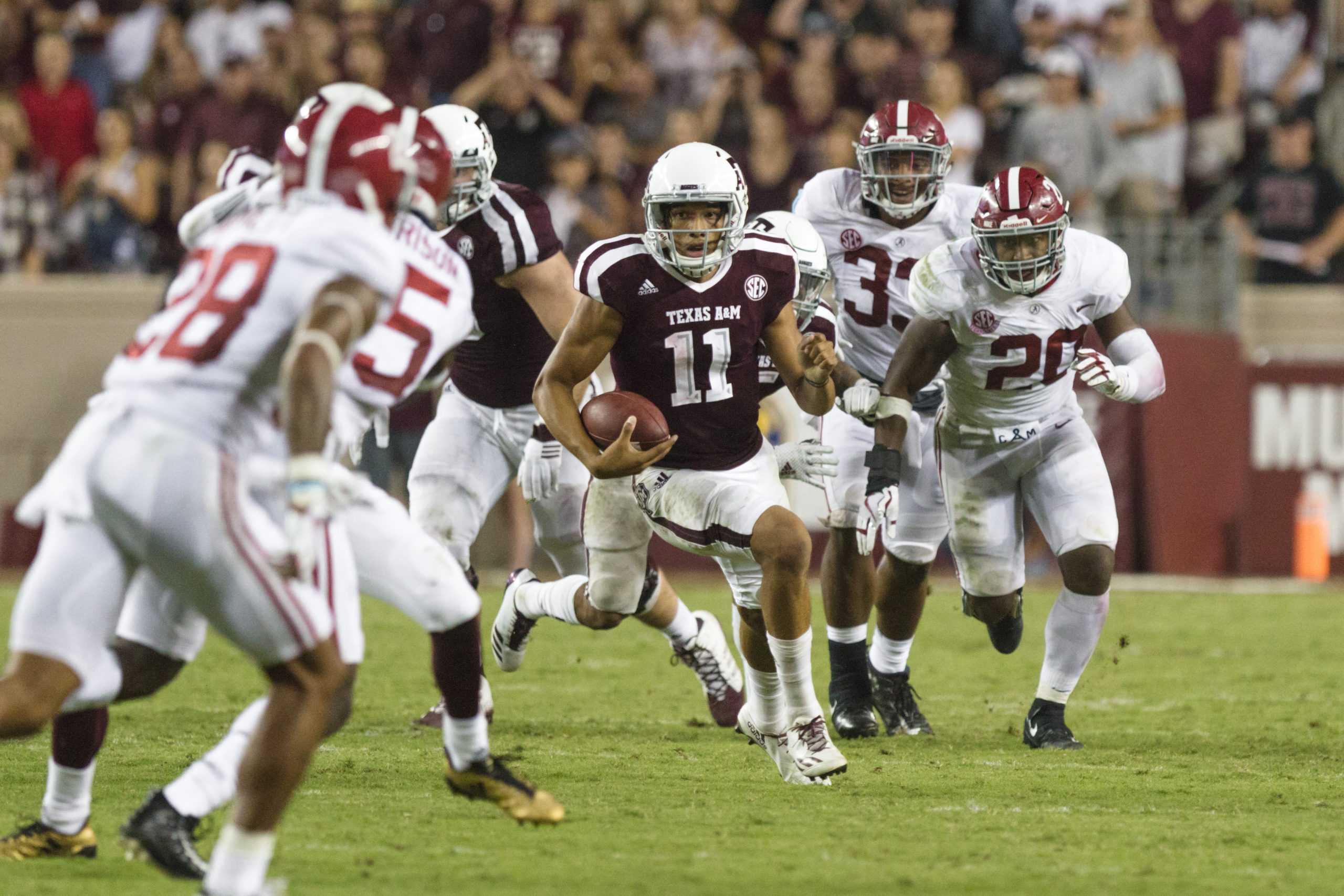Grading the Aggies: from the season opener to the off week – The Battalion